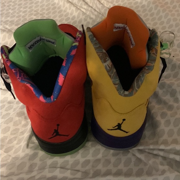 Jordan | Shoes | Jordan Retro What The 5s Wore Once Come With Crease ...